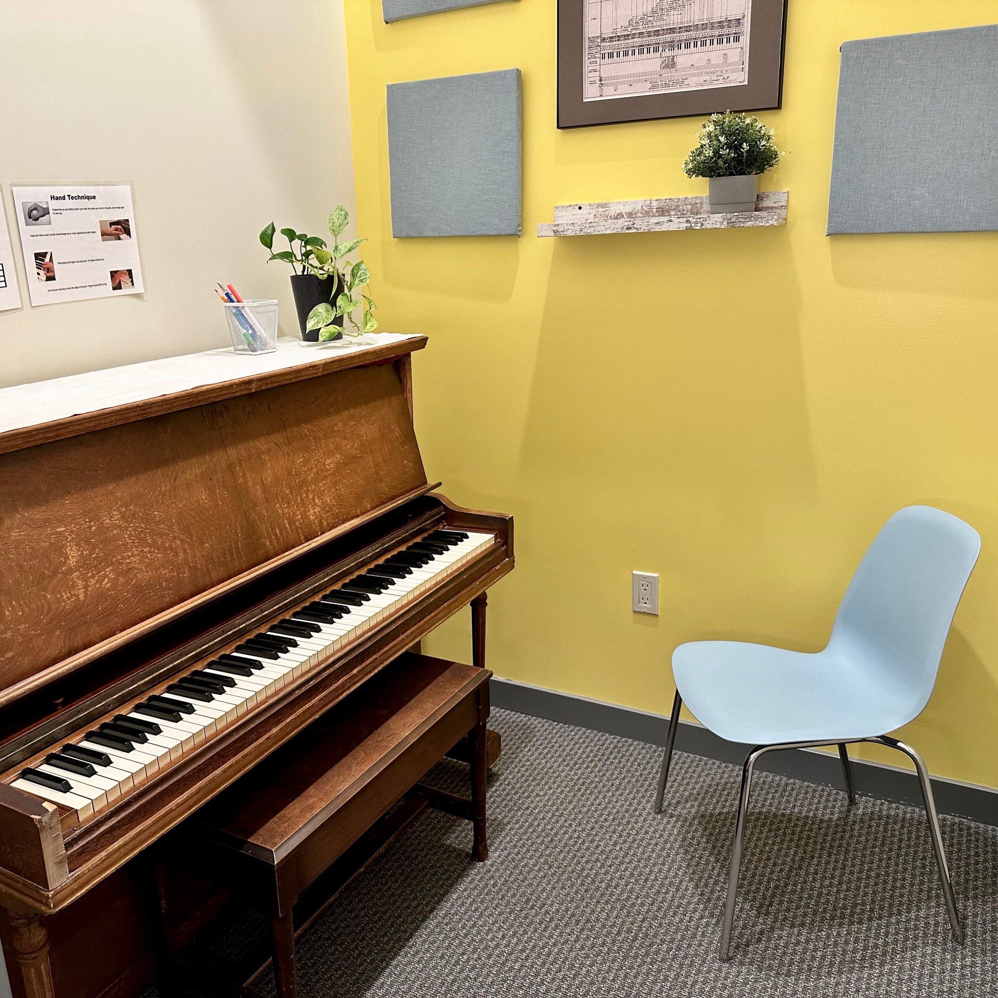 Practice Room Rentals | Los Angeles | Tiffany Music Academy